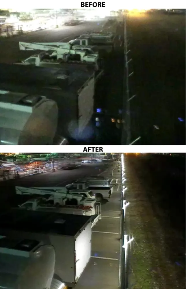 Perimeter Install Before and After Water Treatment Plant | Gallery ...