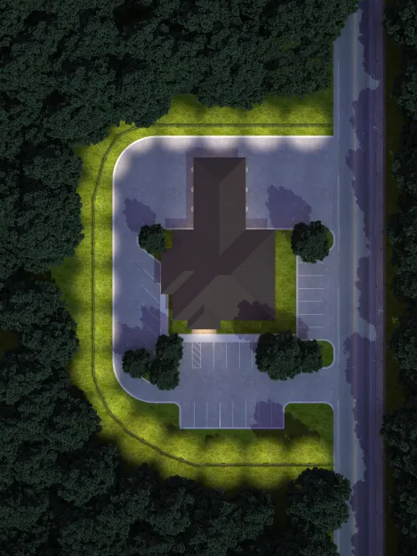 Aerial View 2 | Gallery | CAST perimeter lighting solution- At glance ...